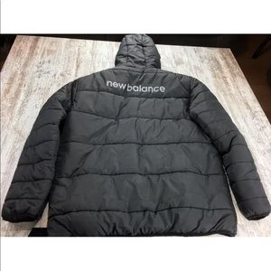 New Balance | Jackets & Coats | New Balance Puffer Tech Jacket Hooded ...